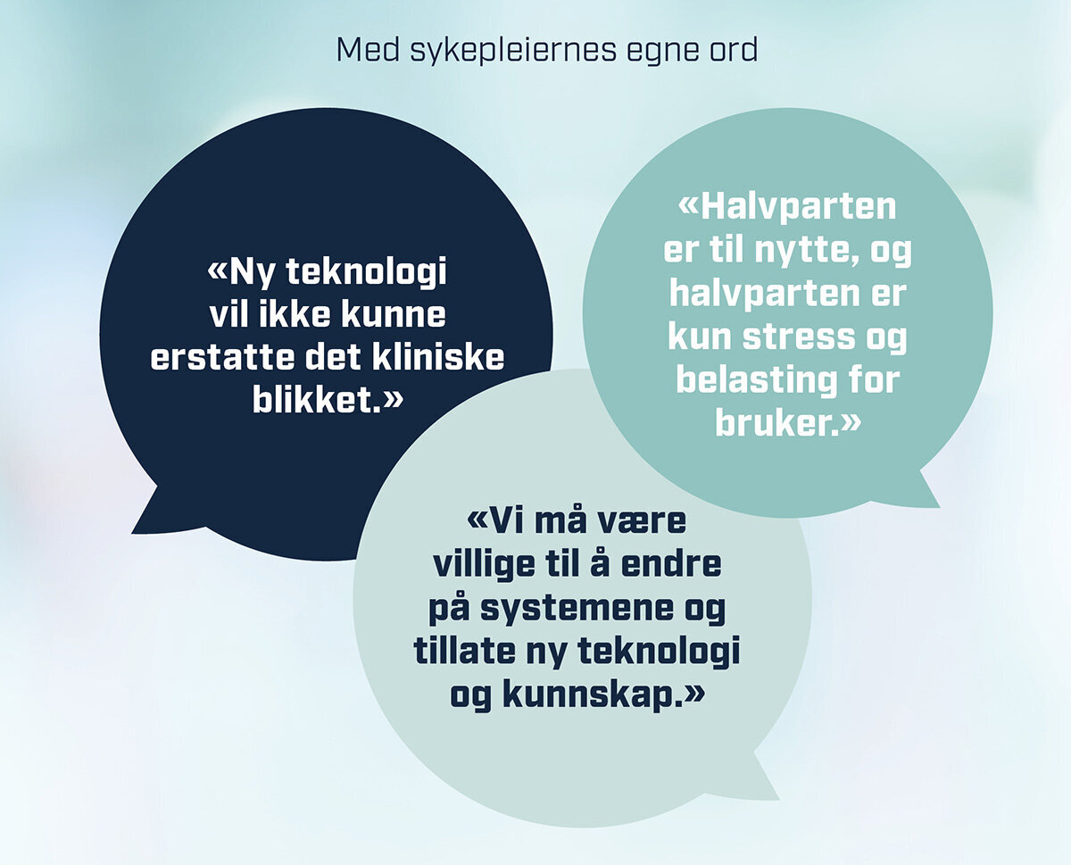 Slik tror sykepleiere teknologien vil endre helse- og omsorgstjenestene